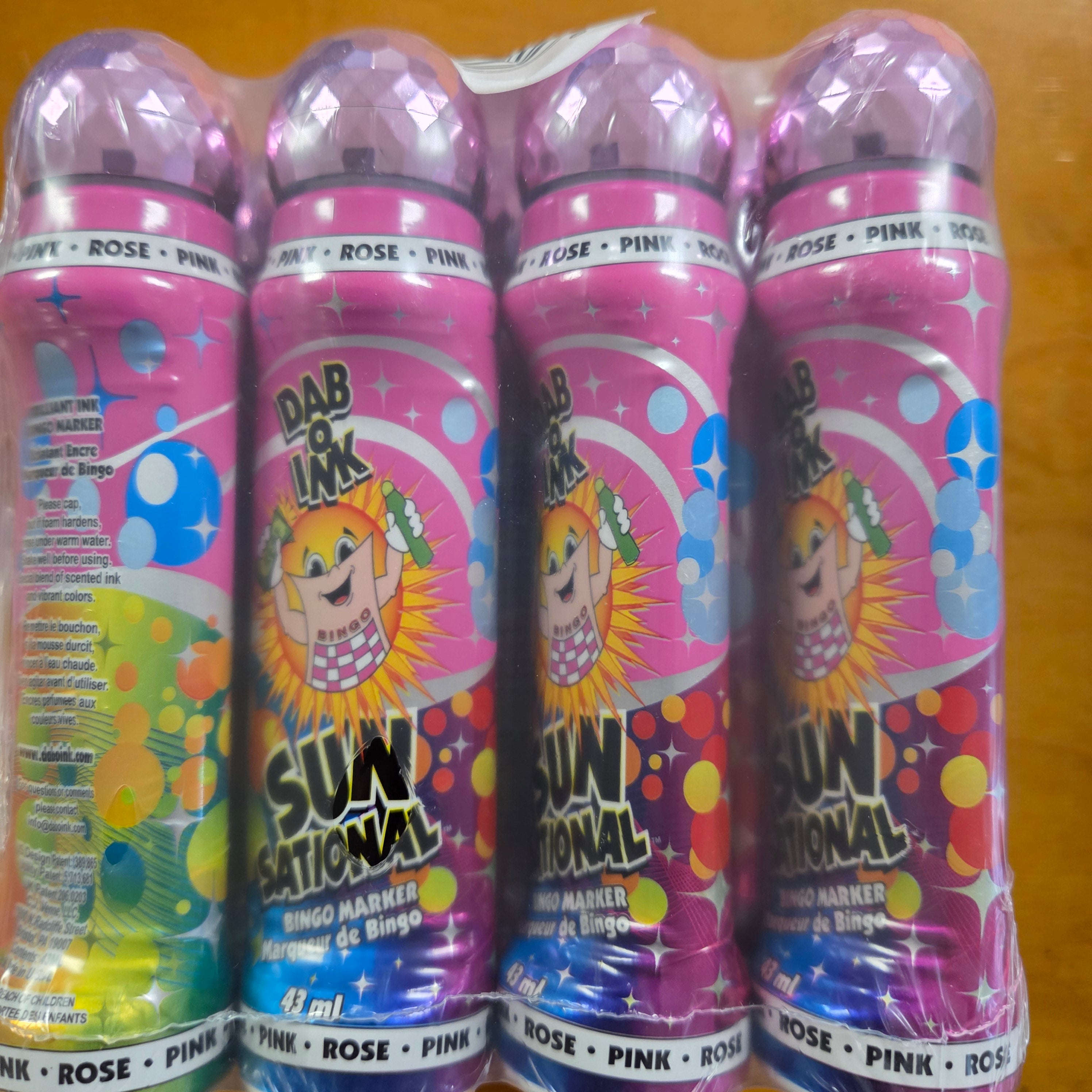 12ct Pink Sunsational 1.5oz Bingo Daubers – YoungCoLLC