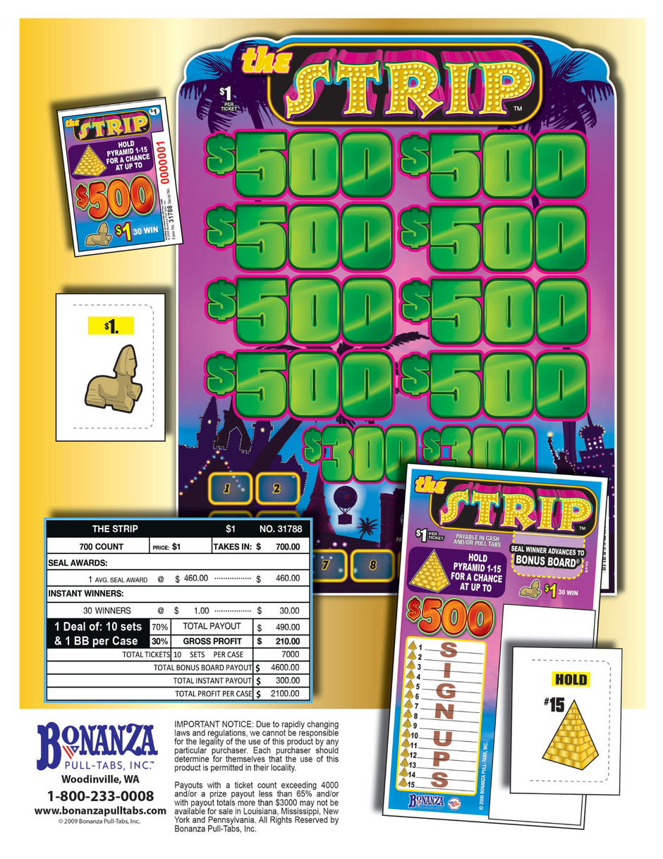Bonus Board Pull Tabs – YoungCoLLC
