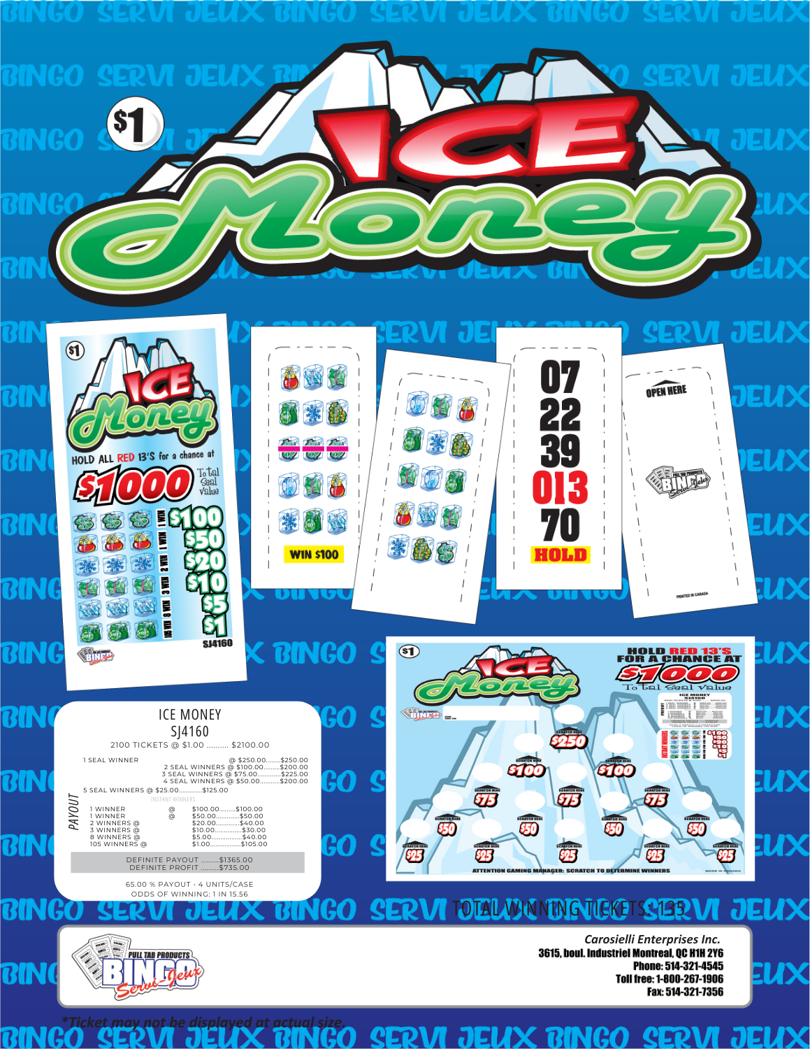 Ice Money 2100ct Seal Pull Tabs – YoungCoLLC