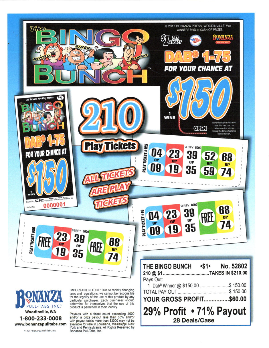 Pull Tabs – YoungCoLLC