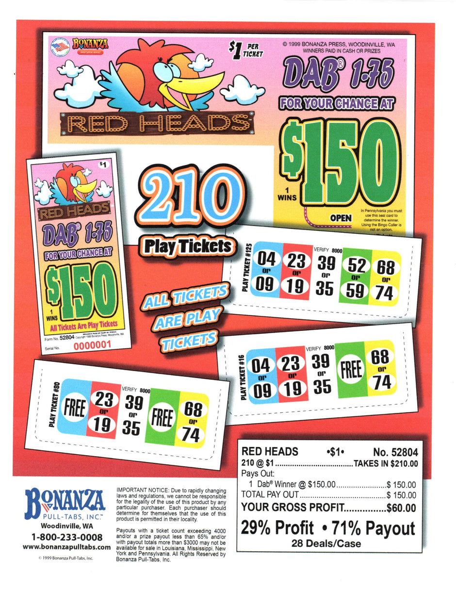 Pull Tabs – YoungCoLLC