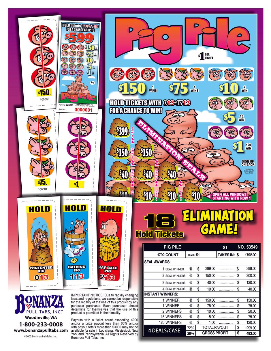 YoungCo Enterprises LLC | Wholesale Pull Tabs – YoungCoLLC