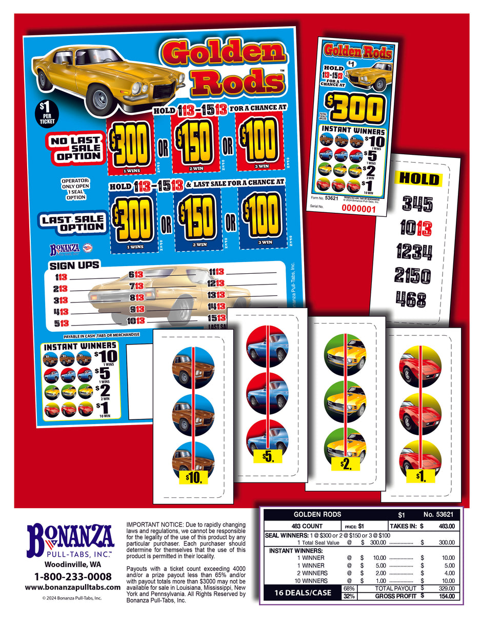 Instants Pull Tabs – YoungCoLLC