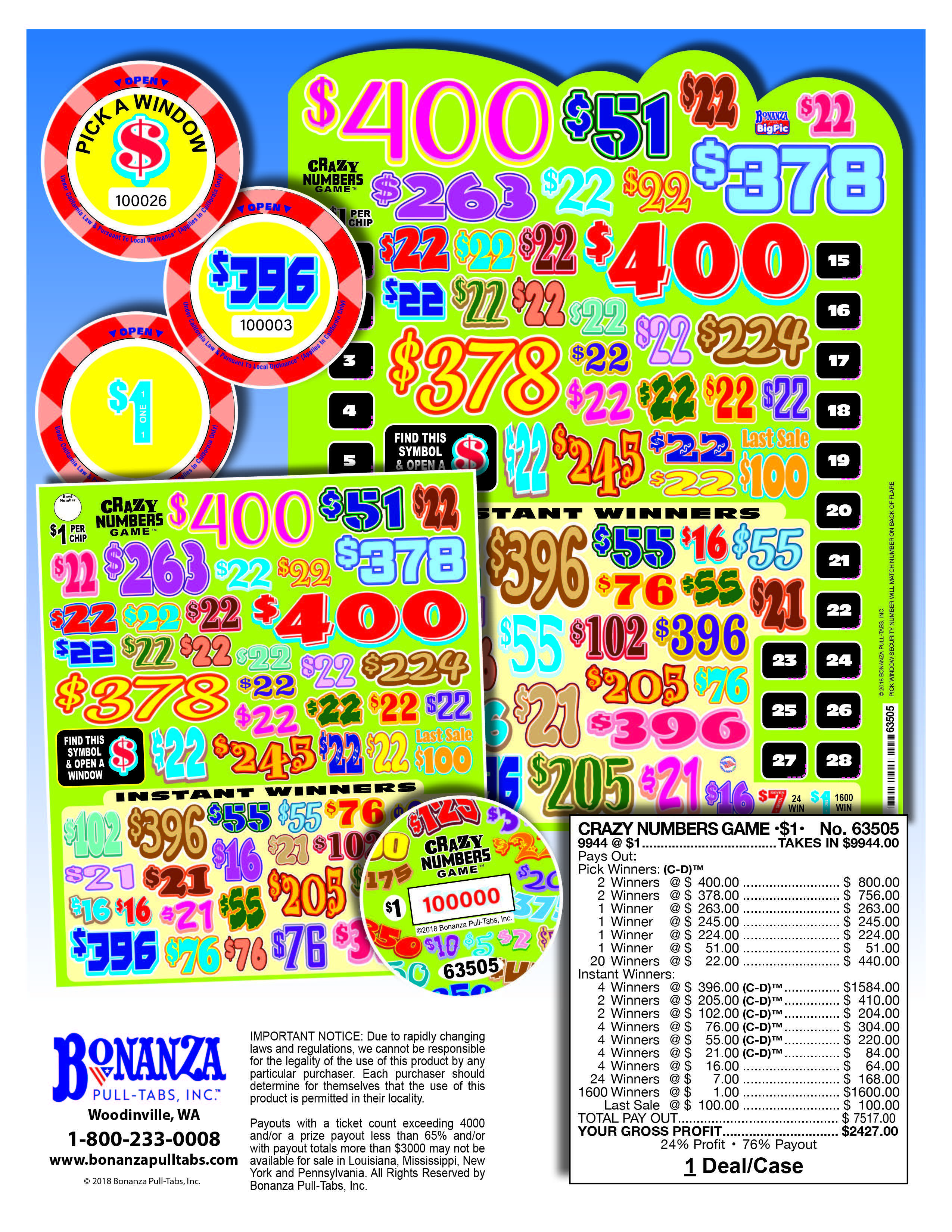 Chips Pull Tabs – YoungCoLLC