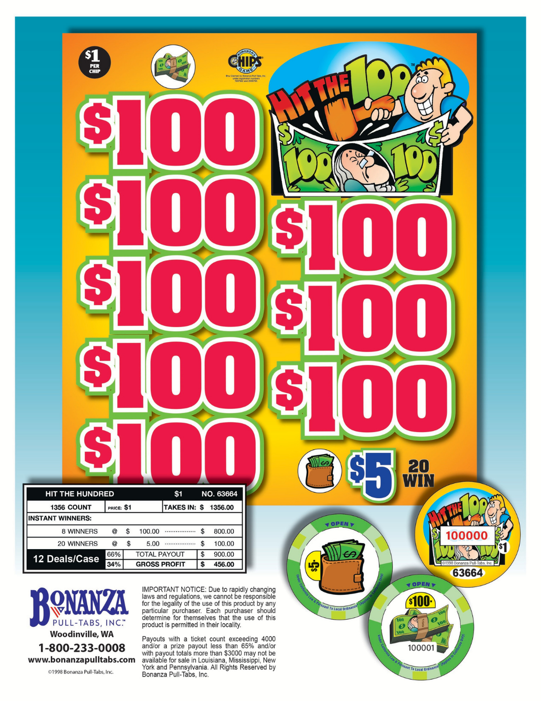 Chips Pull Tabs – YoungCoLLC