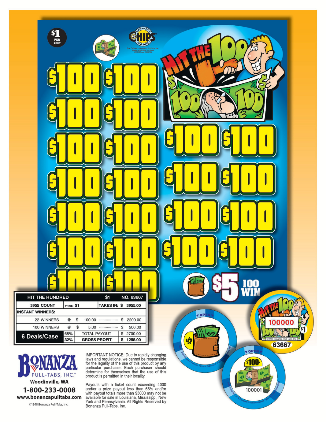 Chips Pull Tabs – YoungCoLLC