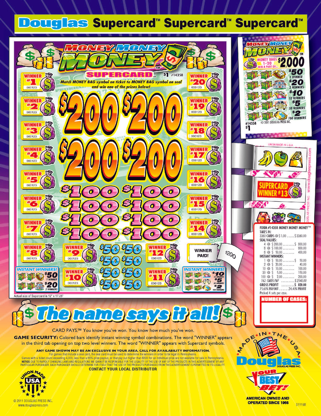 Bonus Board Pull Tabs – YoungCoLLC