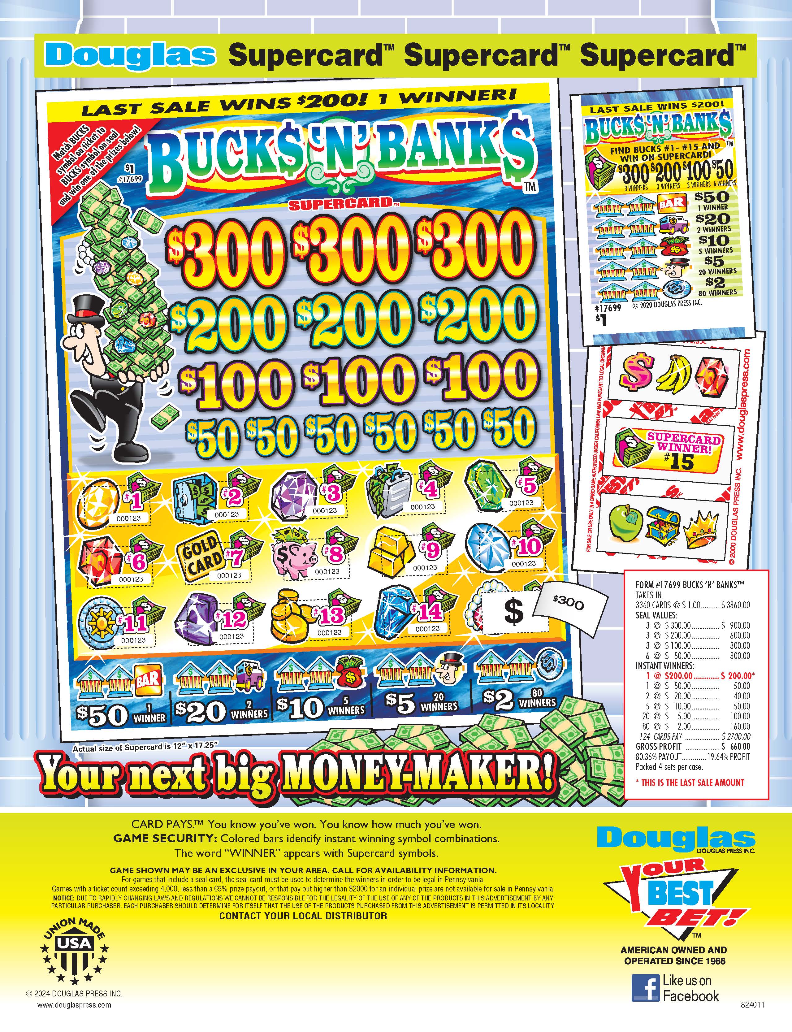 Bonus Board Pull Tabs – YoungCoLLC