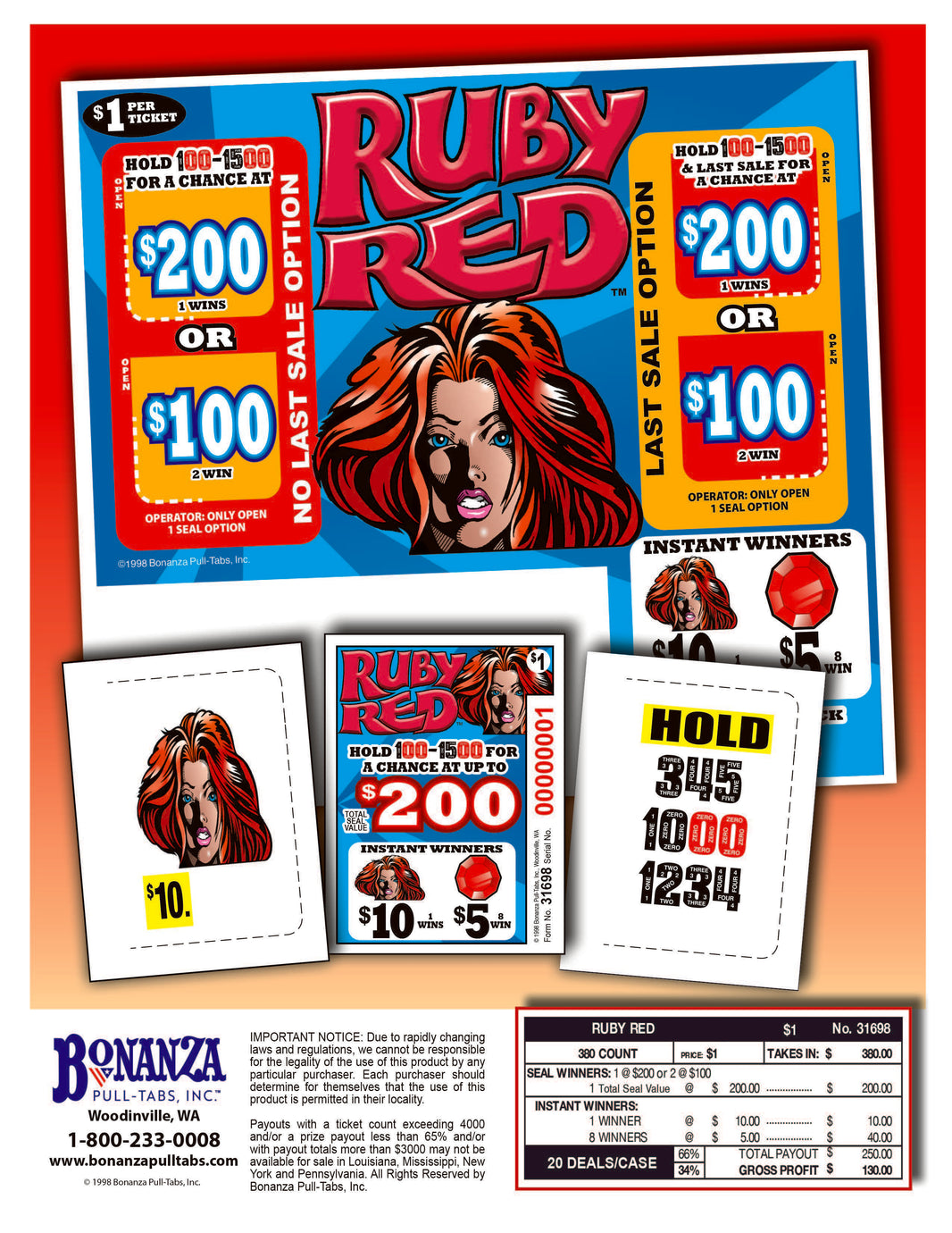 Seal Games Pull Tabs – YoungCoLLC